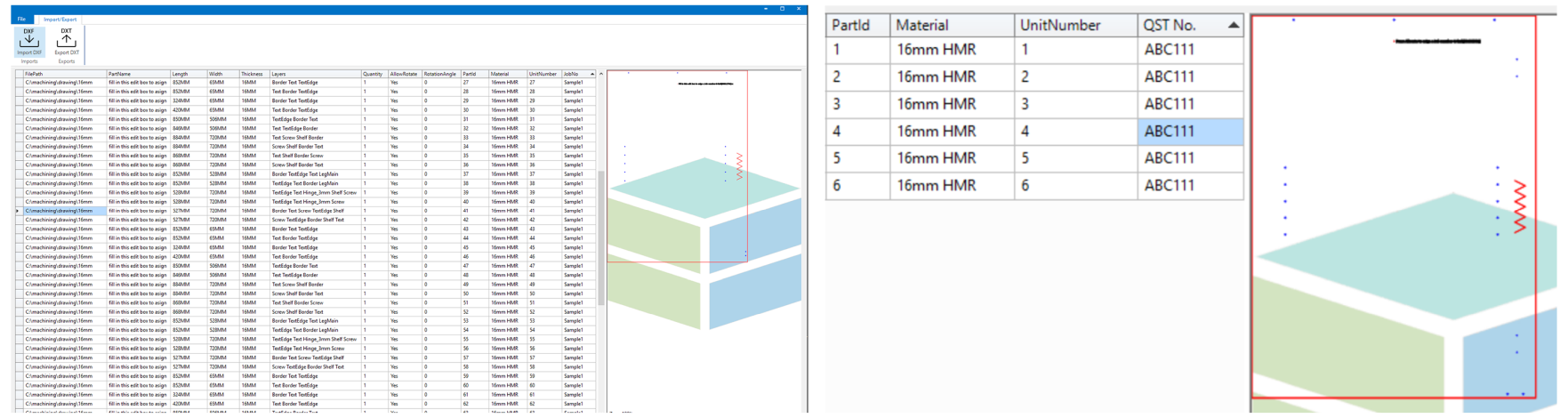 GigaDXF - ShapeMaster Software
